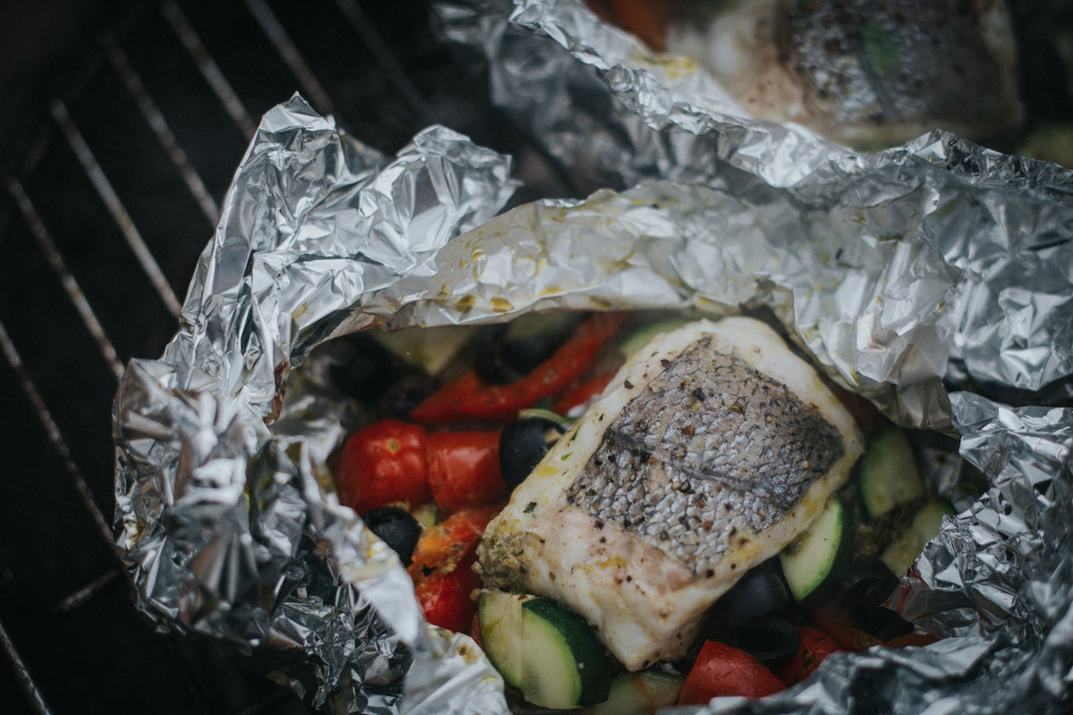 Barbecued Hake Pesto Parcels Recipe | Greendale Farm Shop