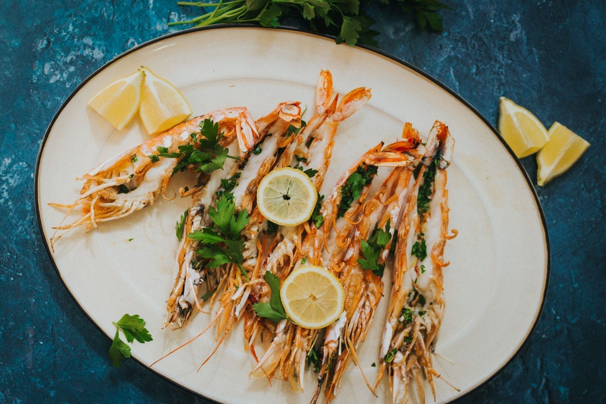 Butterflied Garlic Tiger Prawns | Greendale Farm Shop