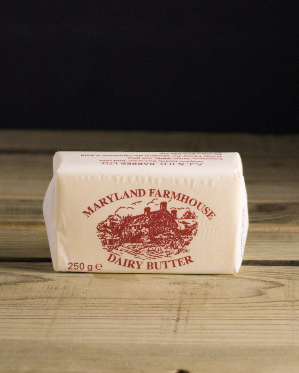 Maryland Farmhouse Salted Butter | Greendale Farm Shop