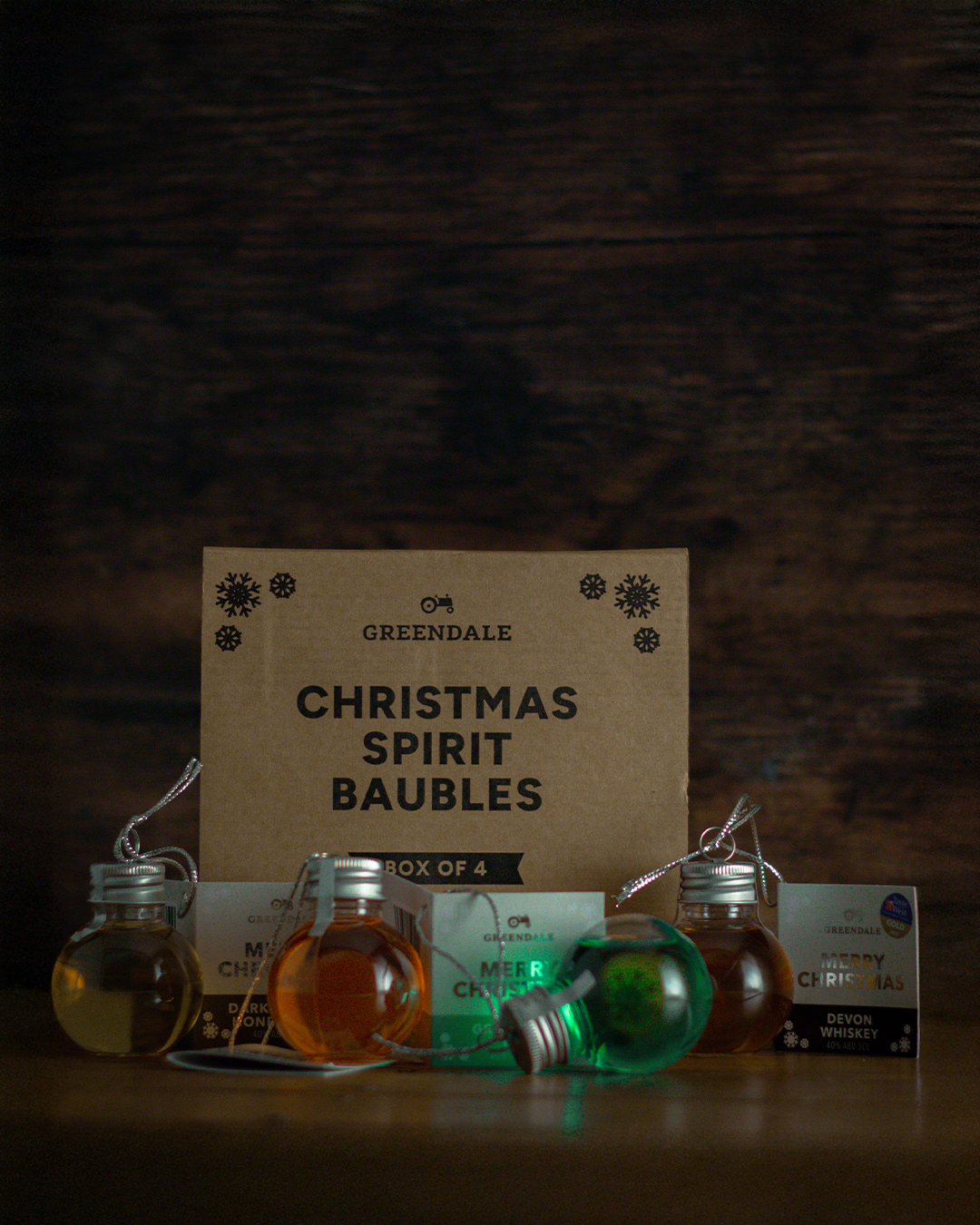 Greendale Classic Mix Spirit Bauble Gift Box | Greendale Farm Shop