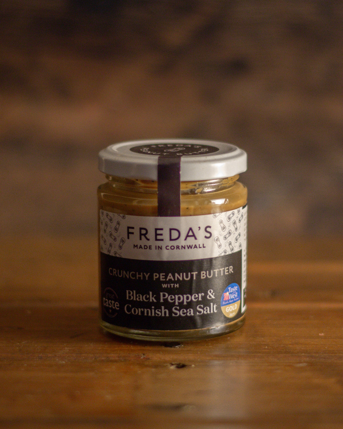 Freda's Peanut Butter - Black Pepper & Cornish Sea Salt | Greendale ...
