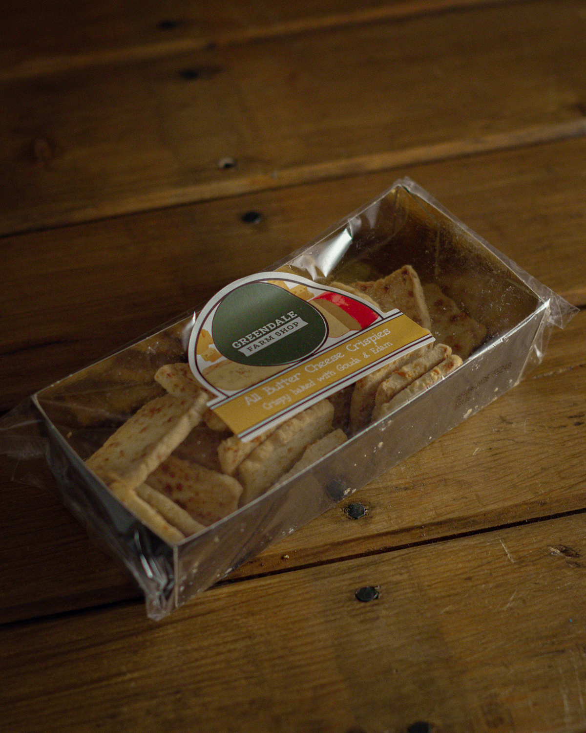 Greendale Buttery Cheese Crispies | Savoury Treats | Greendale Farm Shop