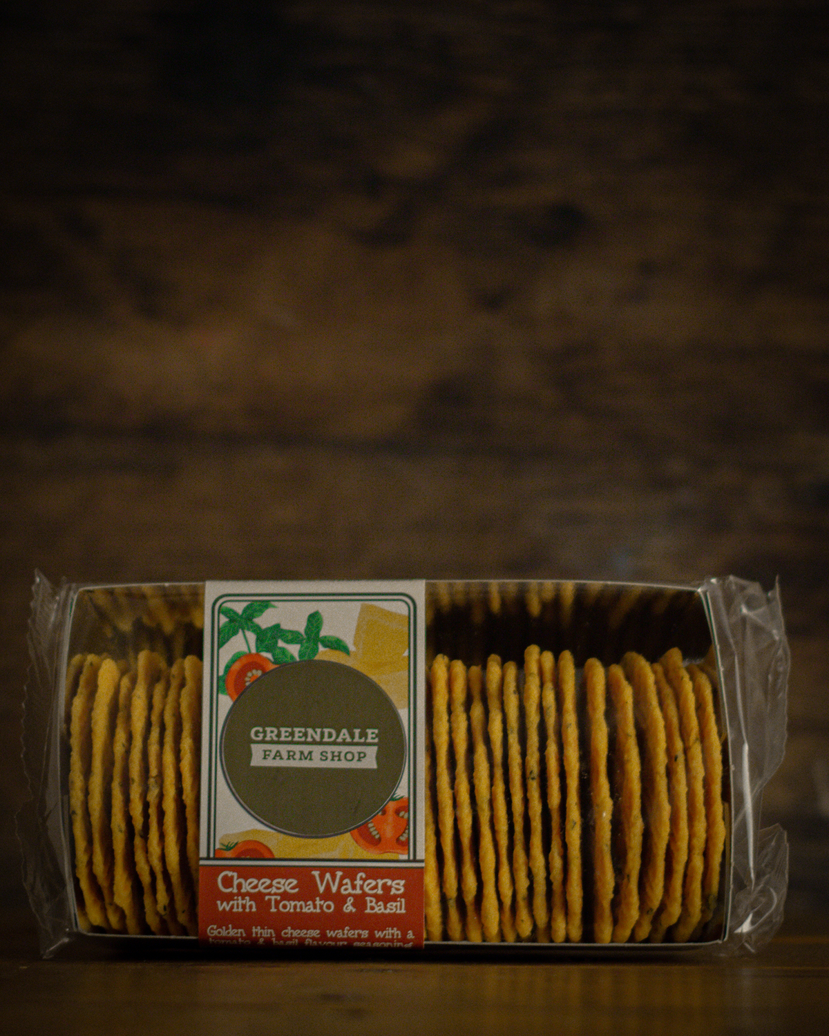 Greendale Cheese Wafers with Flavoured Seasoning. | Greendale Farm Shop