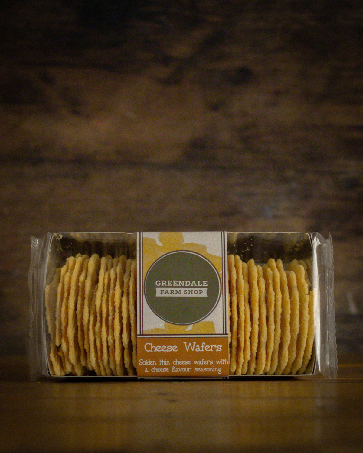 Greendale Cheese Wafers with Flavoured Seasoning. | Greendale Farm Shop