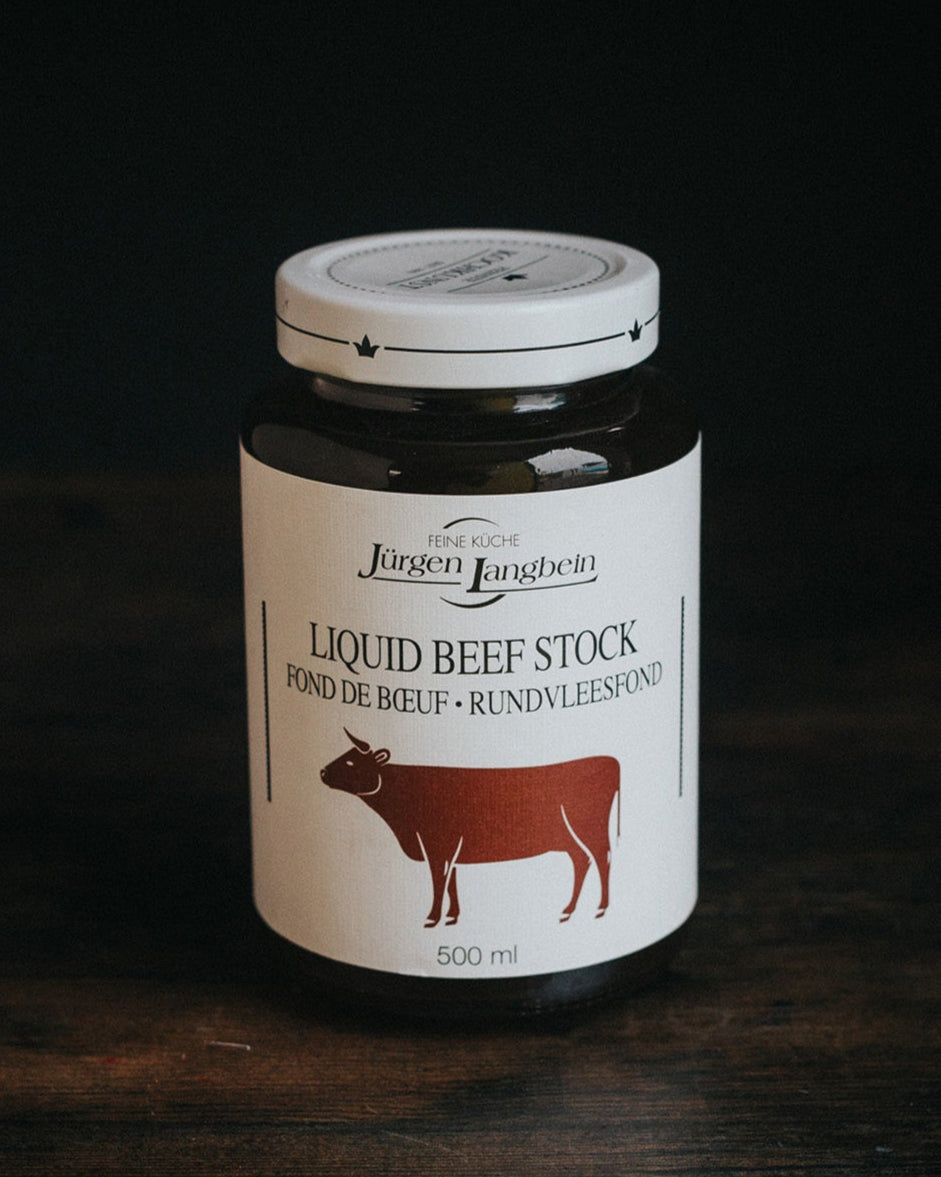 Jurgen Langbein Liquid Beef Stock | Greendale Farm Shop
