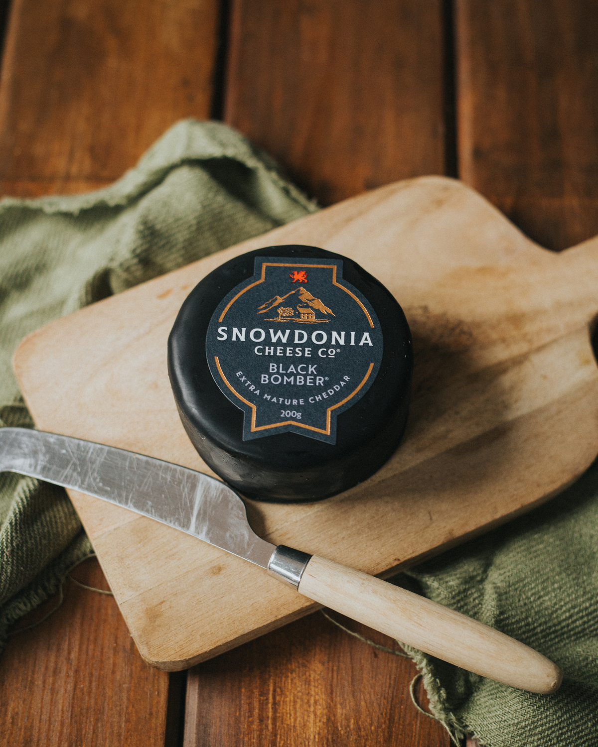 Snowdonia Black Bomber Cheddar Cheese | Greendale Farm Shop