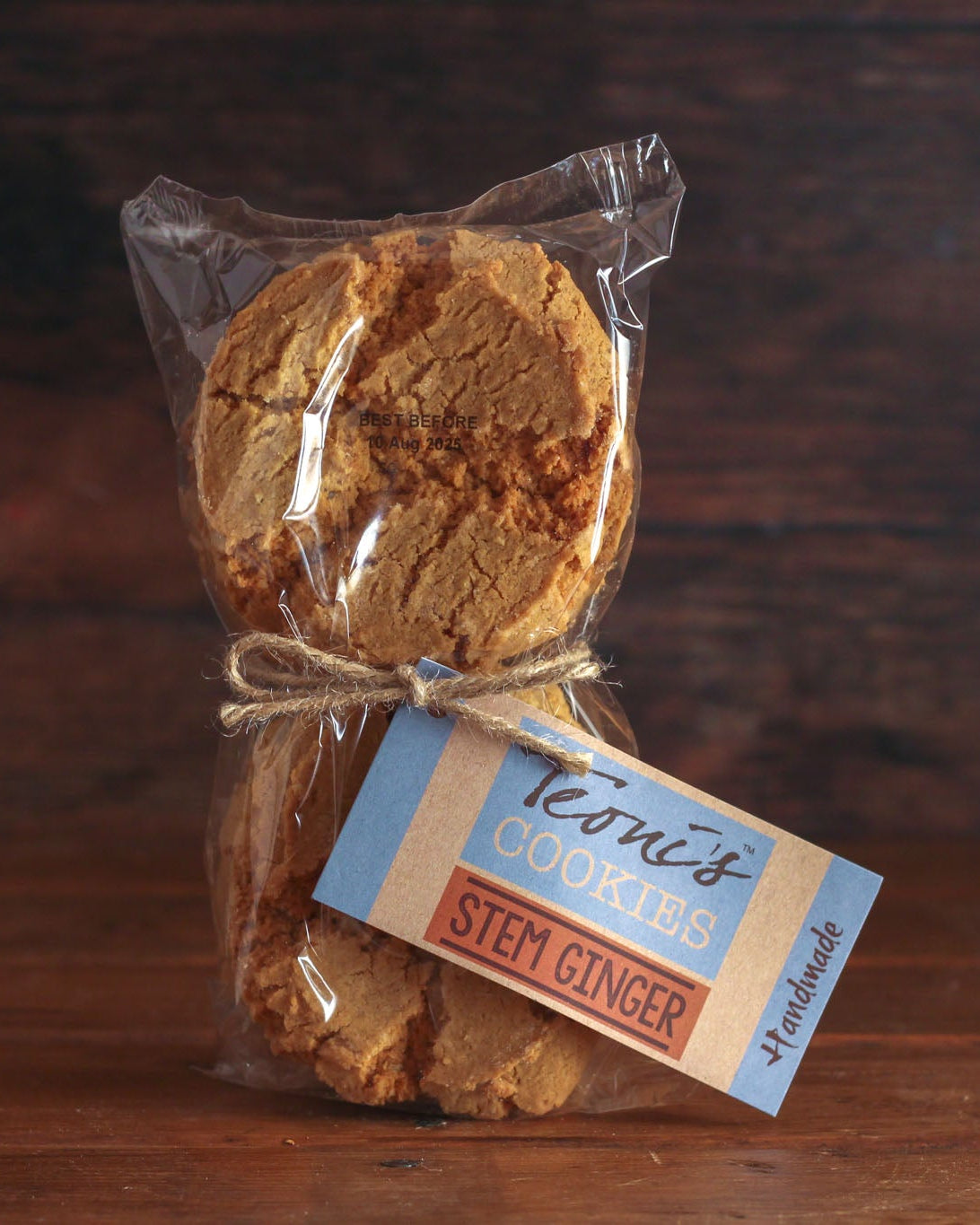 Teonis Stem Ginger Cookies | Greendale Farm Shop